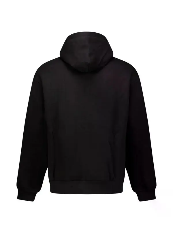 BORN X RAISED Logo Print Standard Hoodie