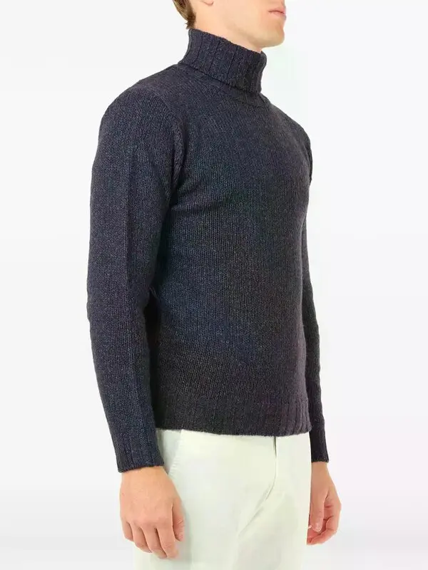 AL DUCA D’AOSTA 1902 Ribbed Trim Wool Sweater