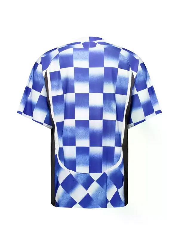 LE PERE Torn Checkered Jersey