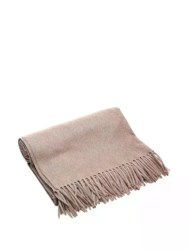 AL DUCA D’AOSTA 1902 Fringed-edge Scarf - Neutrals