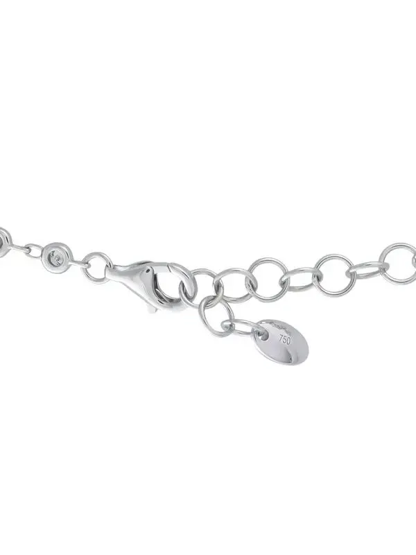 LB EXCLUSIVE 1.90 Carat Diamond Necklace In 18k White Gold