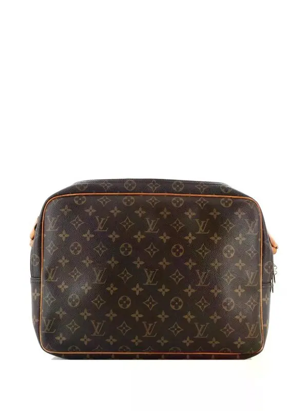 LOUIS VUITTON Monogram Canvas Reporter Gm Bag - Brown