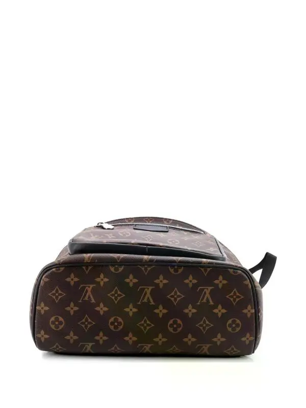 LOUIS VUITTON Josh Macassar Monogram Canvas Backpack - Brown