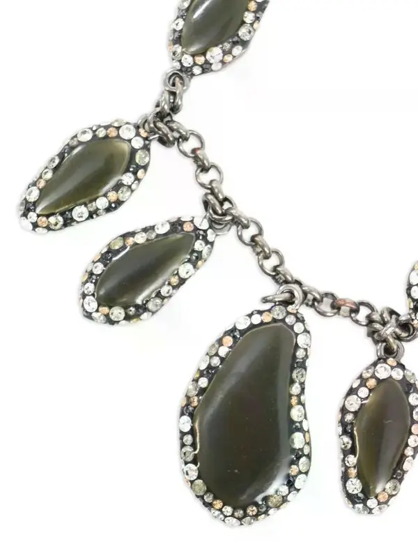 SWAROVSKI Rhinestone Crystal-embellished Bracelet - Silver