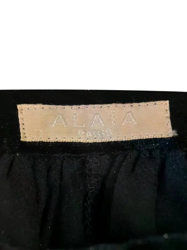 Alaïa Glittered Balloon Skirt