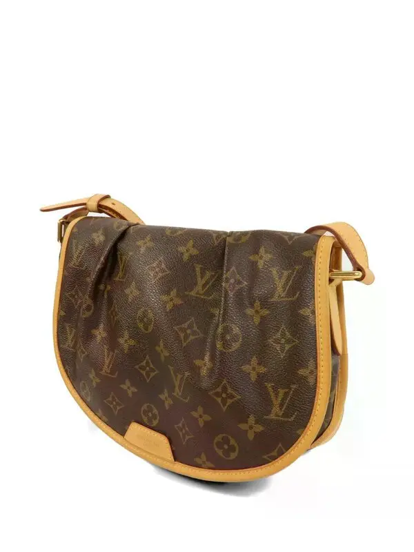 LOUIS VUITTON Monogram Canvas Menilmonant Pm Shoulder Bag