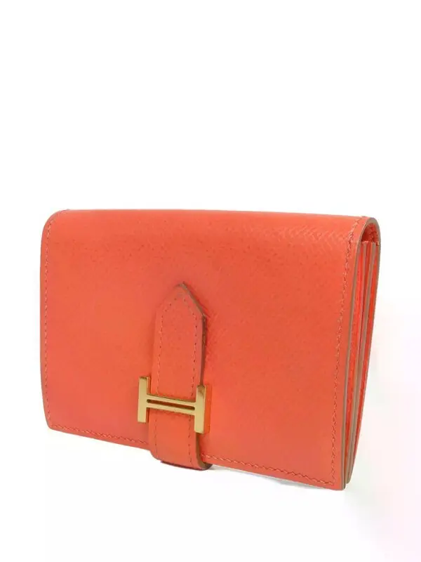 Hermès Bearn Card Holder - Orange
