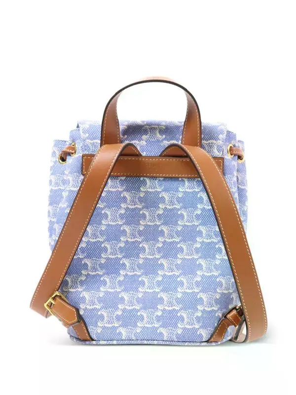 Celine Triomphe Canvas Backpack