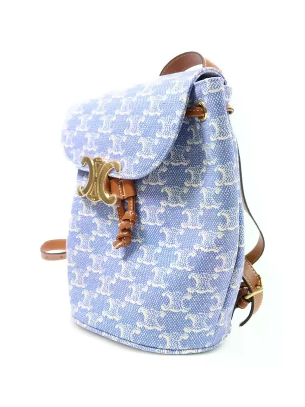 Celine Triomphe Canvas Backpack
