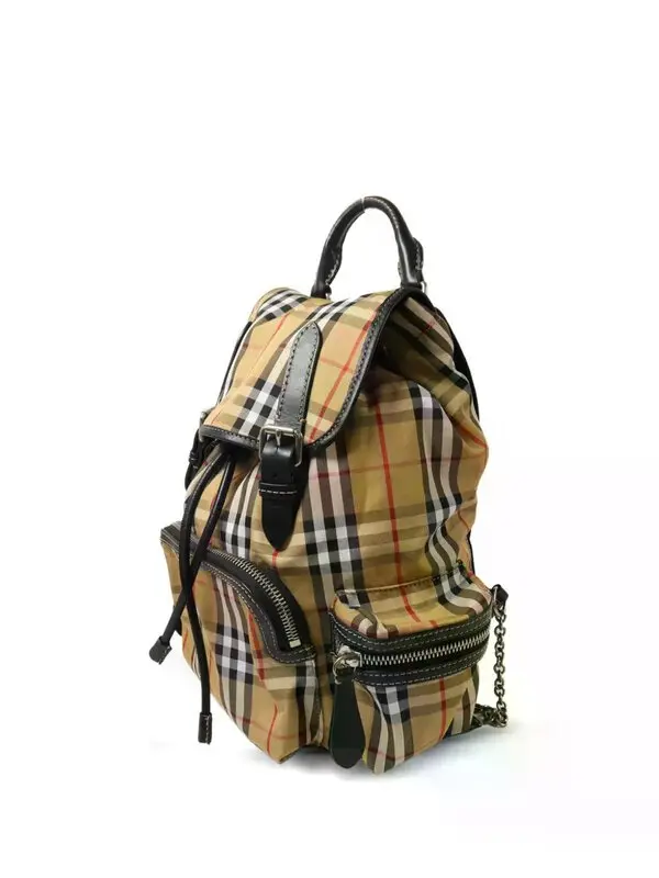 Burberry House Check Chain-detail Backpack