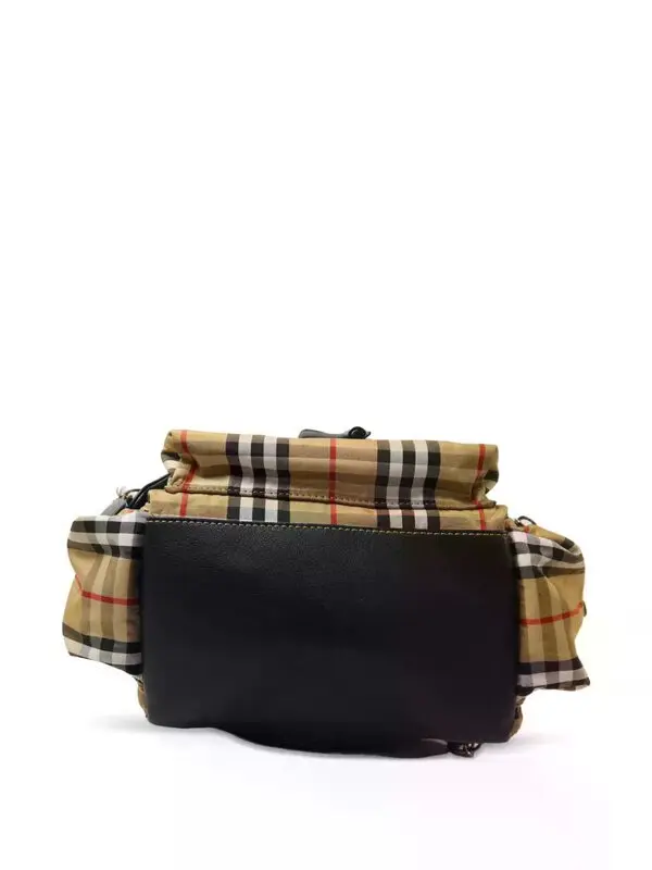 Burberry House Check Chain-detail Backpack