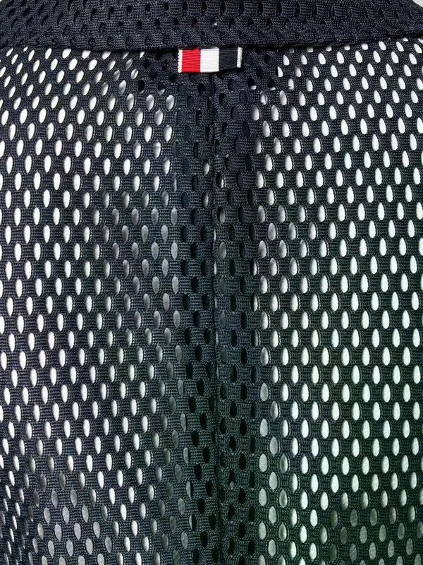 Thom Browne Mesh Cut-out Blazer