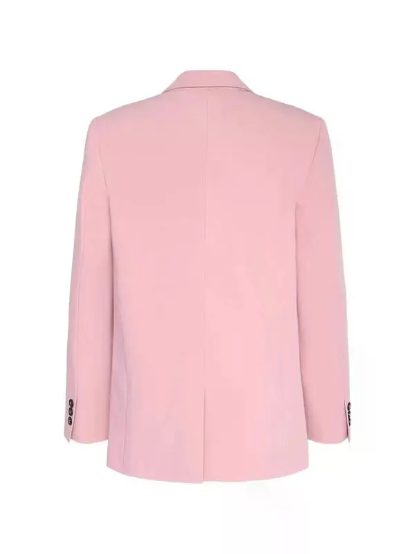 Black Label Peak Lapel Single-breasted Blazer