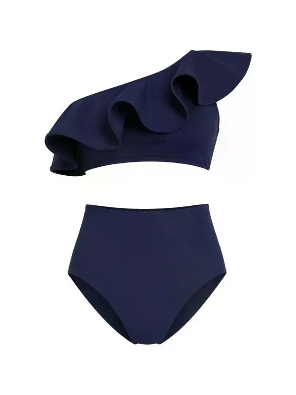 MARIE OLIVER Doris Bikini Top - Blue