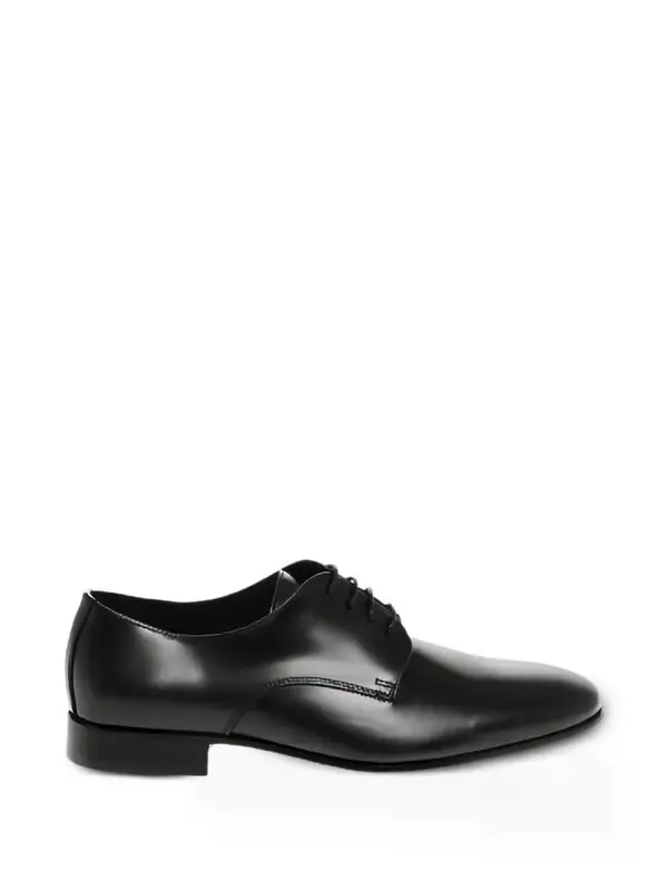 Corneliani Brushed Leather Derby Shoes