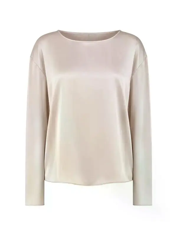 Emporio Armani Long-sleeve Satin Blouse