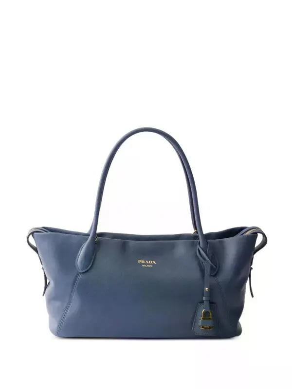 Prada Large Leather Tote Bag