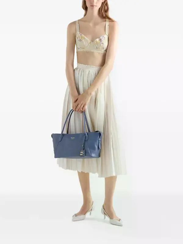 Prada Large Leather Tote Bag