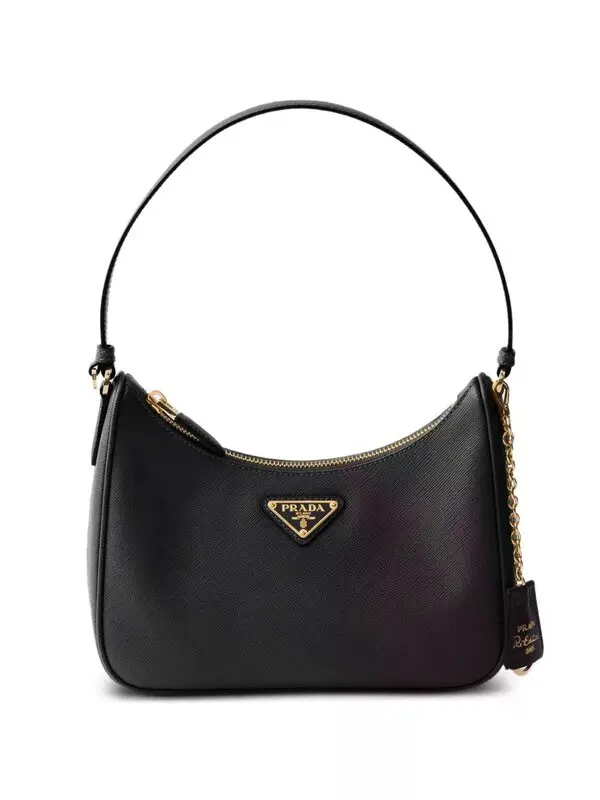 Prada Re-edition 2005 Saffiano Leather Mini-bag - Black