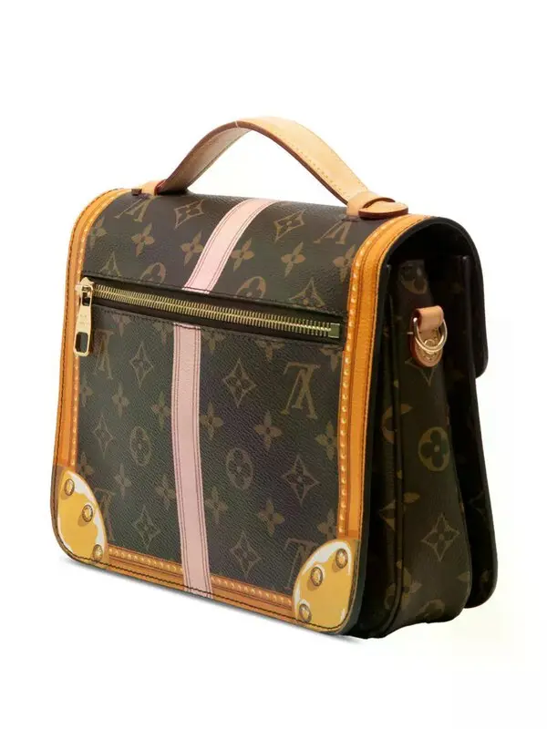 LOUIS VUITTON Monogram Summer Trunks Pochette Metis Satchel
