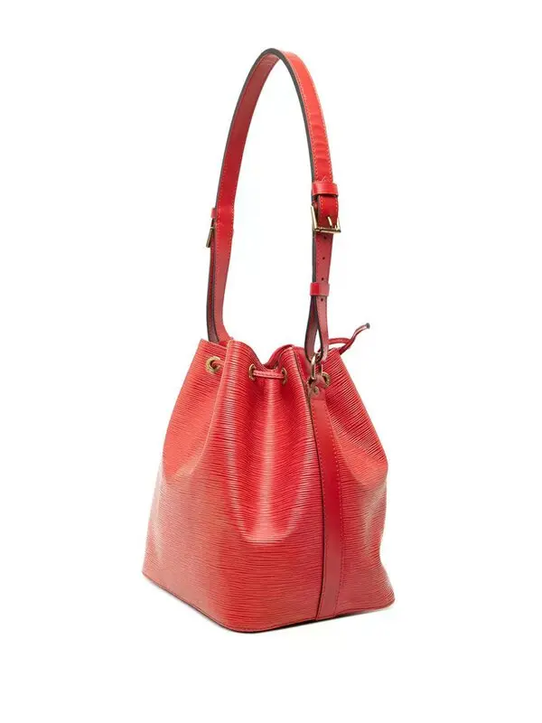 LOUIS VUITTON Epi Petit Noe Bucket Bag - Red
