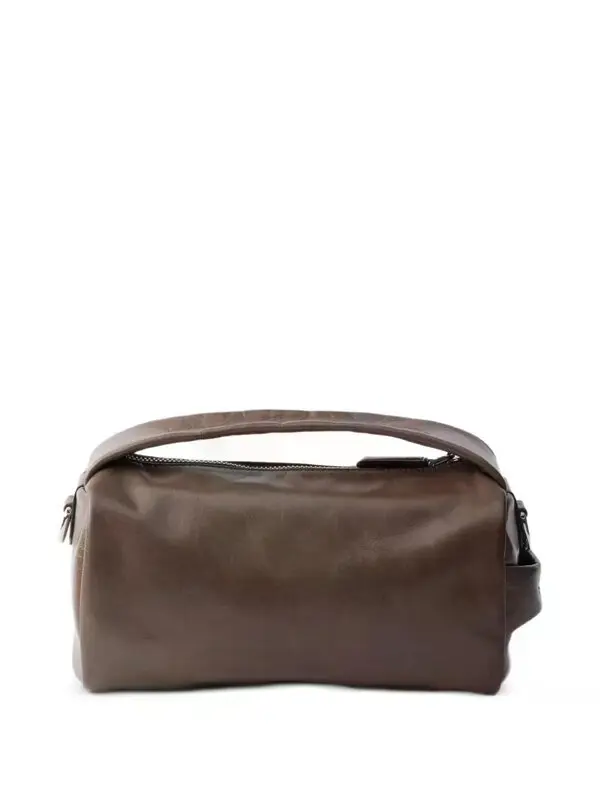 Prada Leather Shoulder Bag - Brown