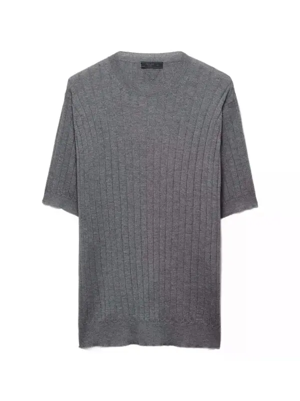Prada Cashmere And Silk Crew-neck Sweater
