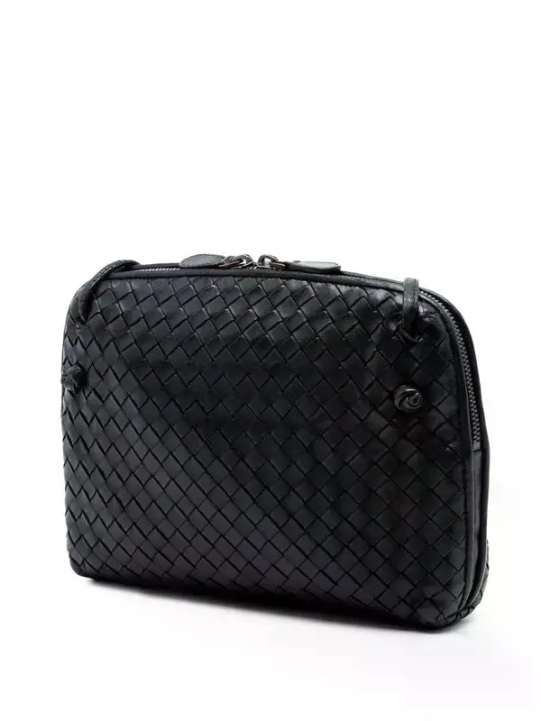 Bottega Veneta Nappa Intrecciato Nodini Crossbody Bag
