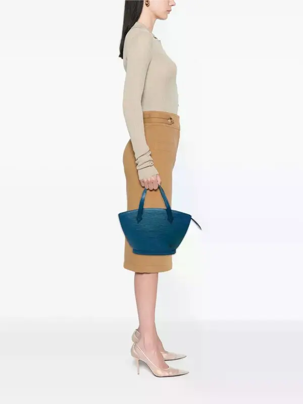 LOUIS VUITTON Epi Saint Jacques Pm Handbag - Blue