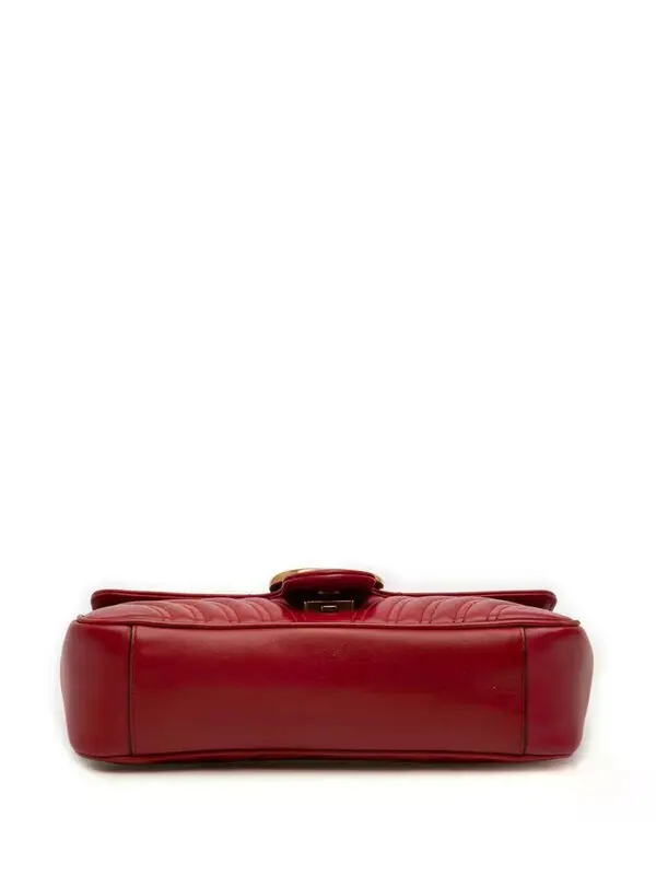 Gucci Gg Marmont Matelassé Leather Shoulder Bag