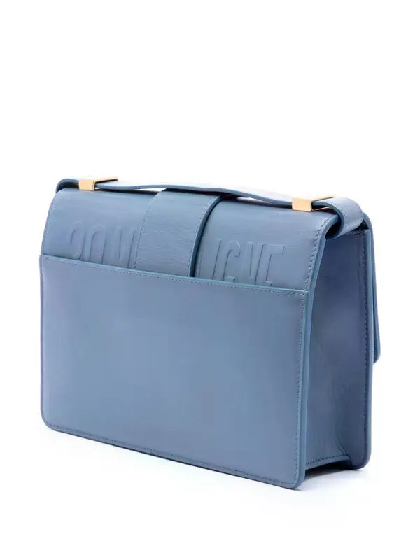 Dior 30 Montaigne Flap Crossbody Bag - Blue