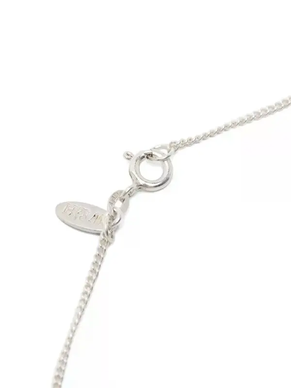 WOUTERS & HENDRIX Sterling Lip Pendant Necklace