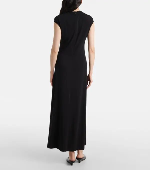 TOTEME Jersey Maxi Dress - Black