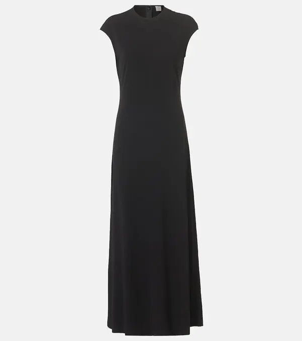 TOTEME Jersey Maxi Dress - Black