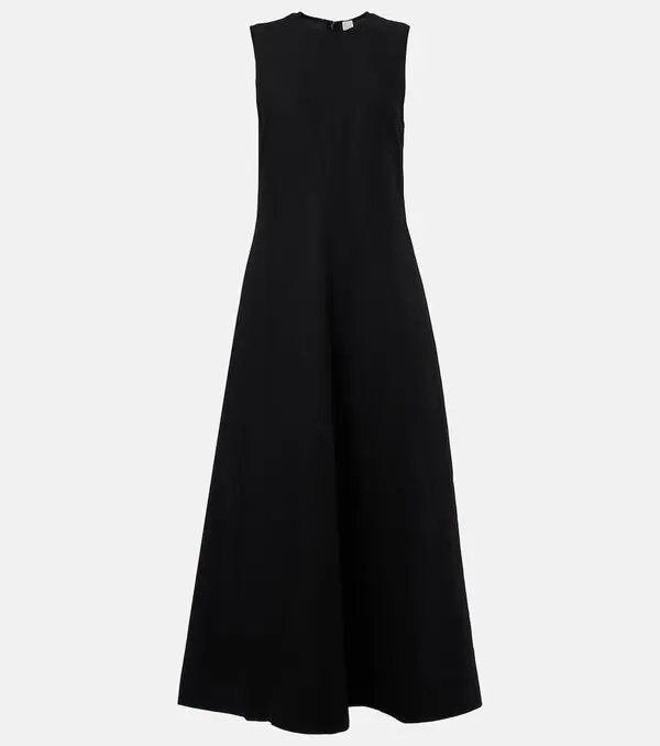 TOTEME Jersey Maxi Dress - Black