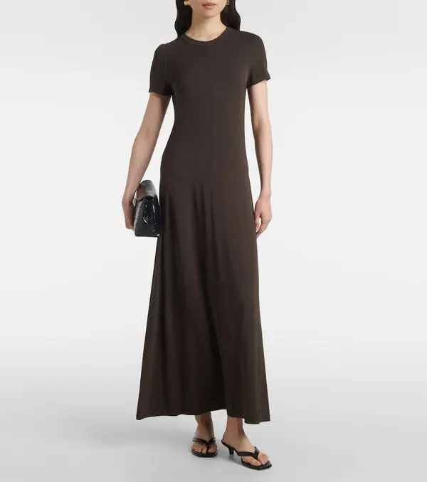TOTEME Jersey Maxi Dress - Grey