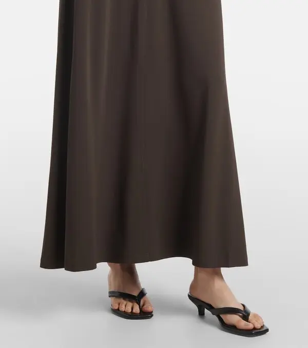 TOTEME Jersey Maxi Dress - Grey