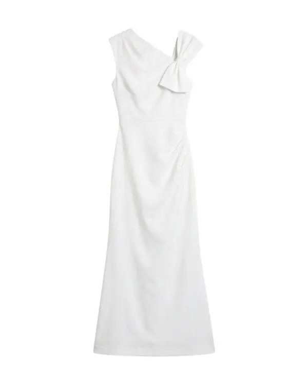 Coast Bow Detail Crepe Maxi Dress