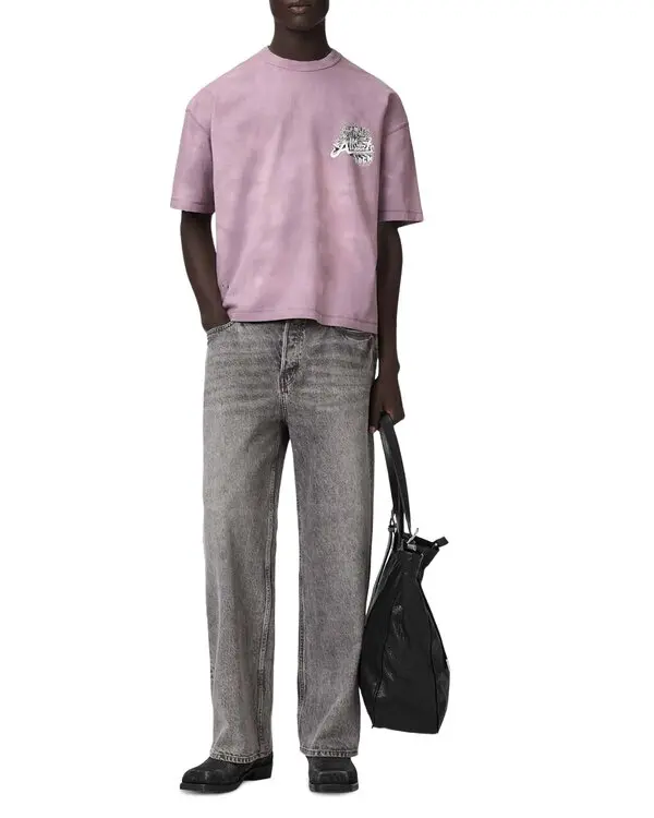 ALLSAINTS Avalon Short Sleeve Crewneck Tee - Seashell Pink