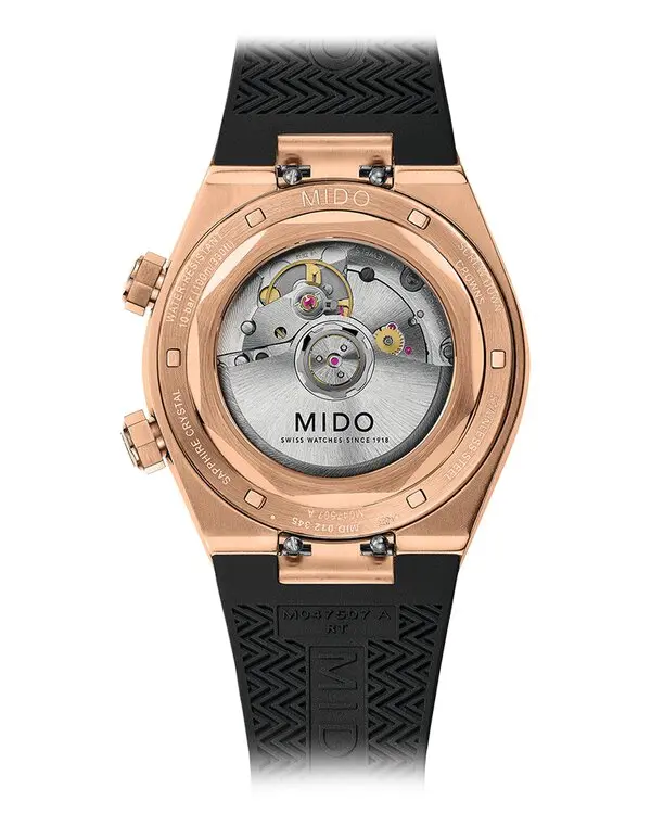 MIDO Multifort Two Crowns Watch - Black
