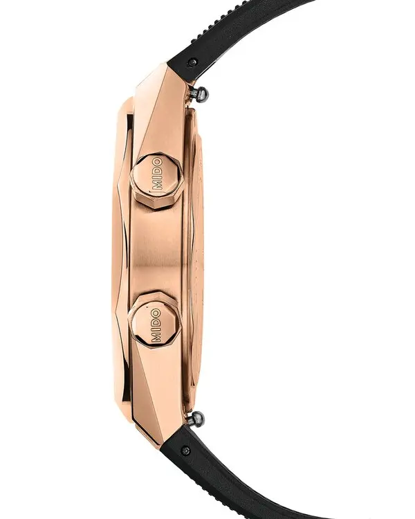 MIDO Multifort Two Crowns Watch - Black