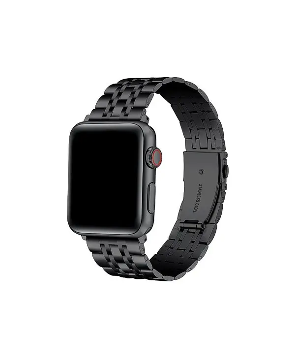 POSH TECH Rainey Stainless Steel Band For Apple Watch - Black