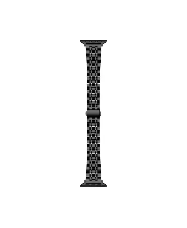 POSH TECH Rainey Stainless Steel Band For Apple Watch - Black