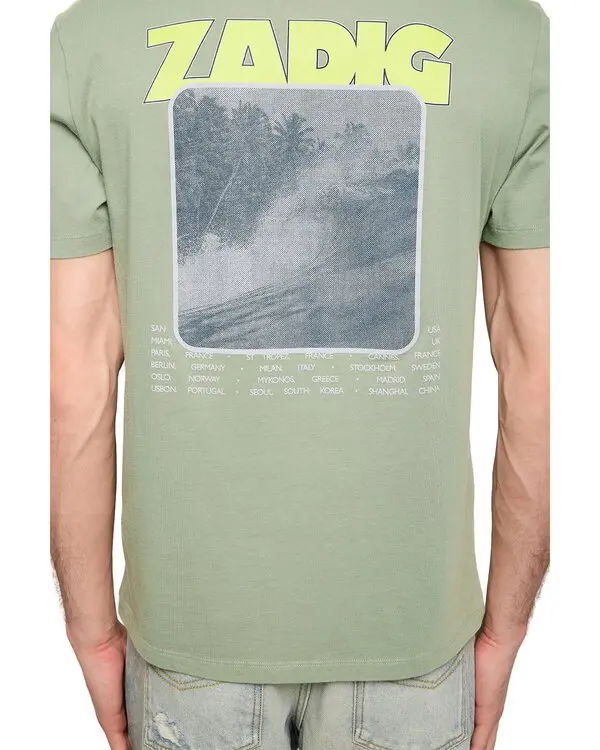 Zadig&Voltaire Tommy Photo Wave T Shirt