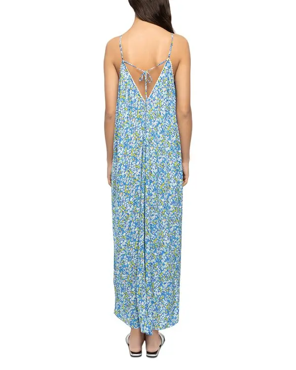Zadig&Voltaire Ristym Floral Print Maxi Dress