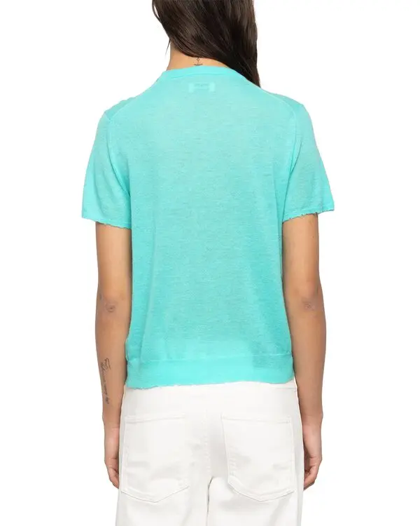 Zadig&Voltaire Idal" Graphic Print Cashmere Sweater - Borneo
