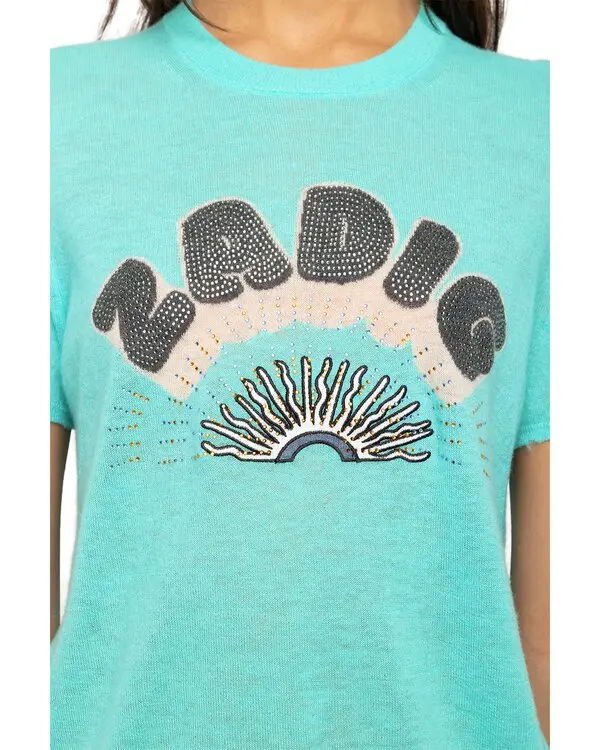 Zadig&Voltaire Idal" Graphic Print Cashmere Sweater - Borneo