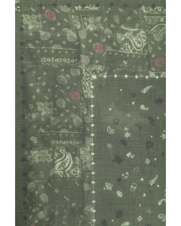 Zadig&Voltaire Kerry Vintage Effect Scarf - Mousse
