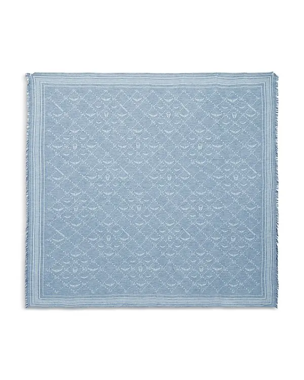 Zadig&Voltaire Liz Monogram Scarf - Denim