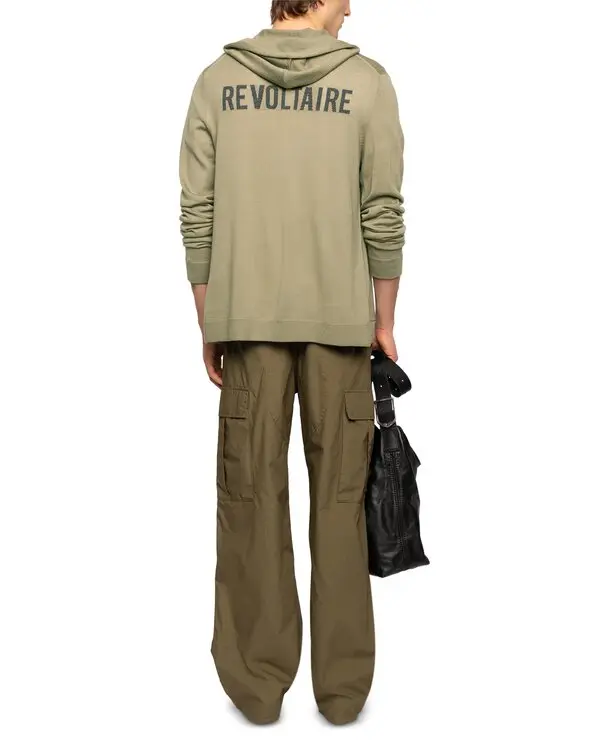 Zadig&Voltaire Clash Wool Hoodie - Latte